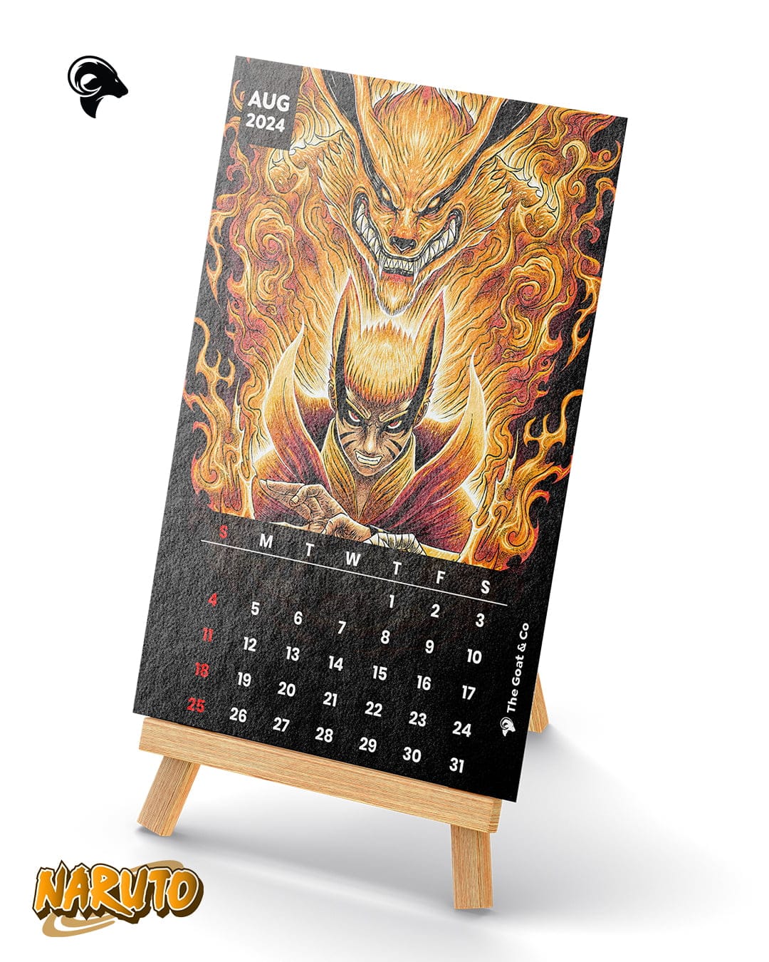 2024 Anime Calendar - Naruto Naruto - 2024 Calendar - imgoated.in